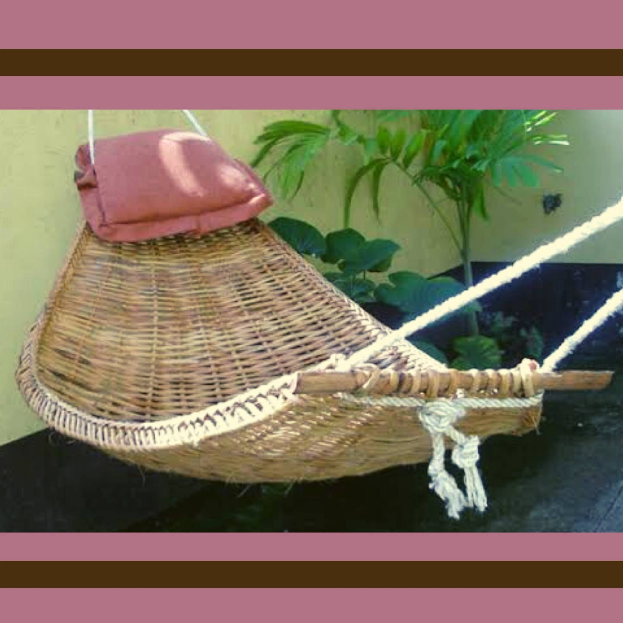 Handmade hammock. philippines traditional rattan : par naturyaly