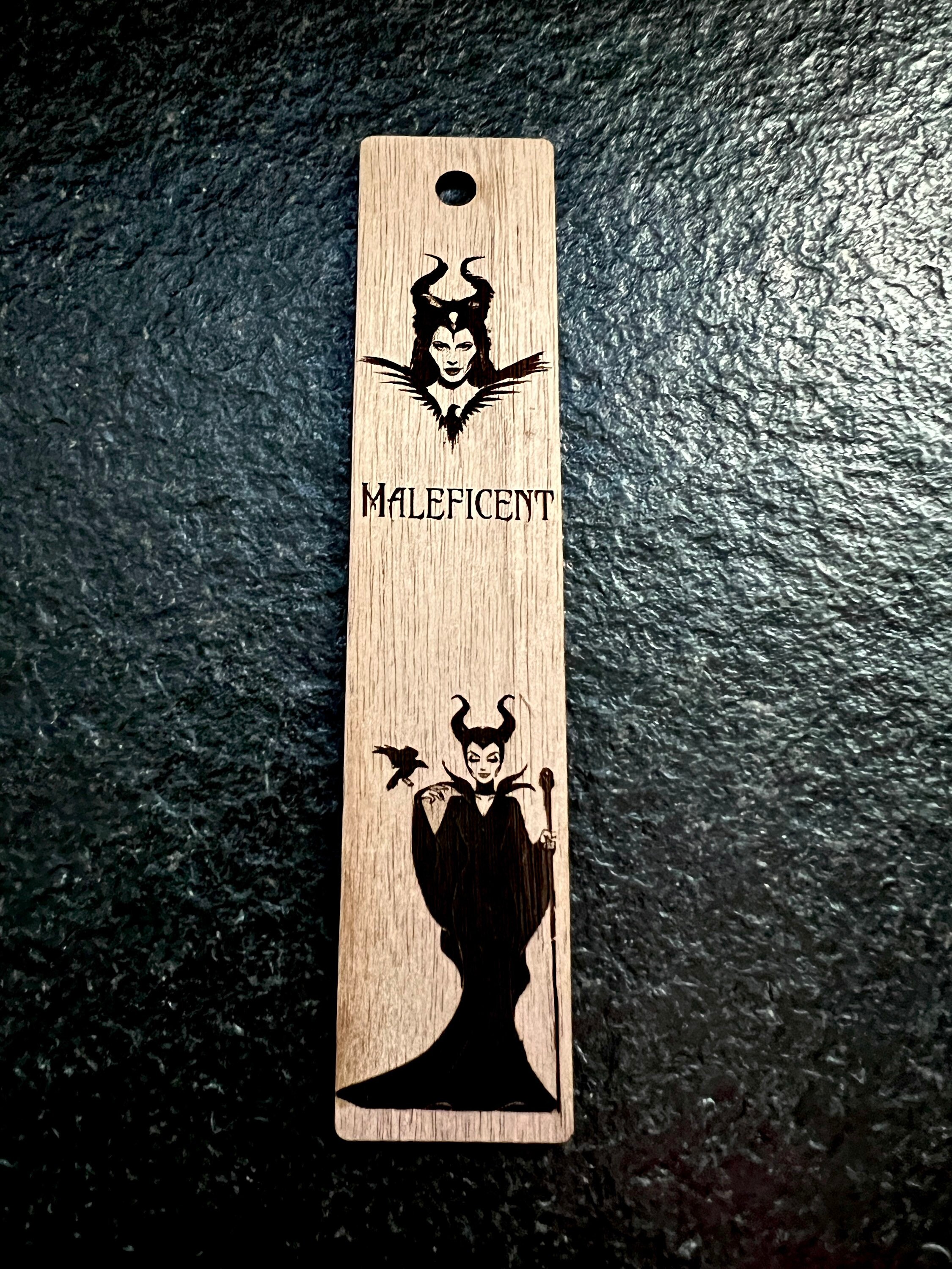 Marque-pages en bois de noyer massif, inspiré de personnages, de l ...