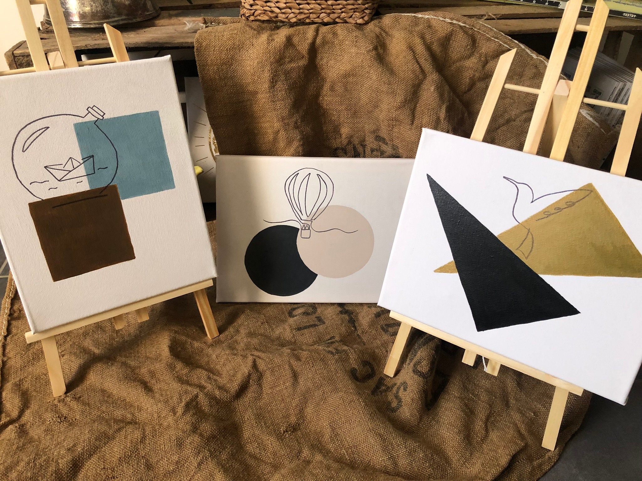 Tableau dessin personnalisable : par recyclartcrea