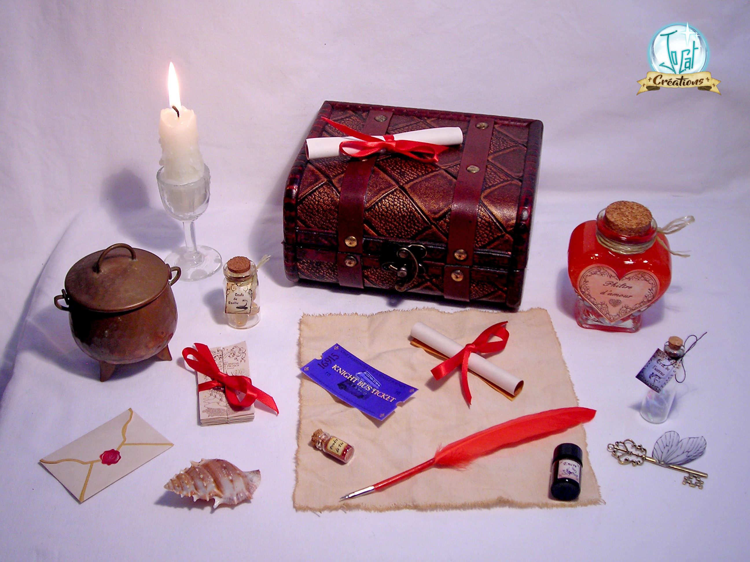 Valise Pour Sorcier Couleurs De Gryffondor Inspiration Harry Potter