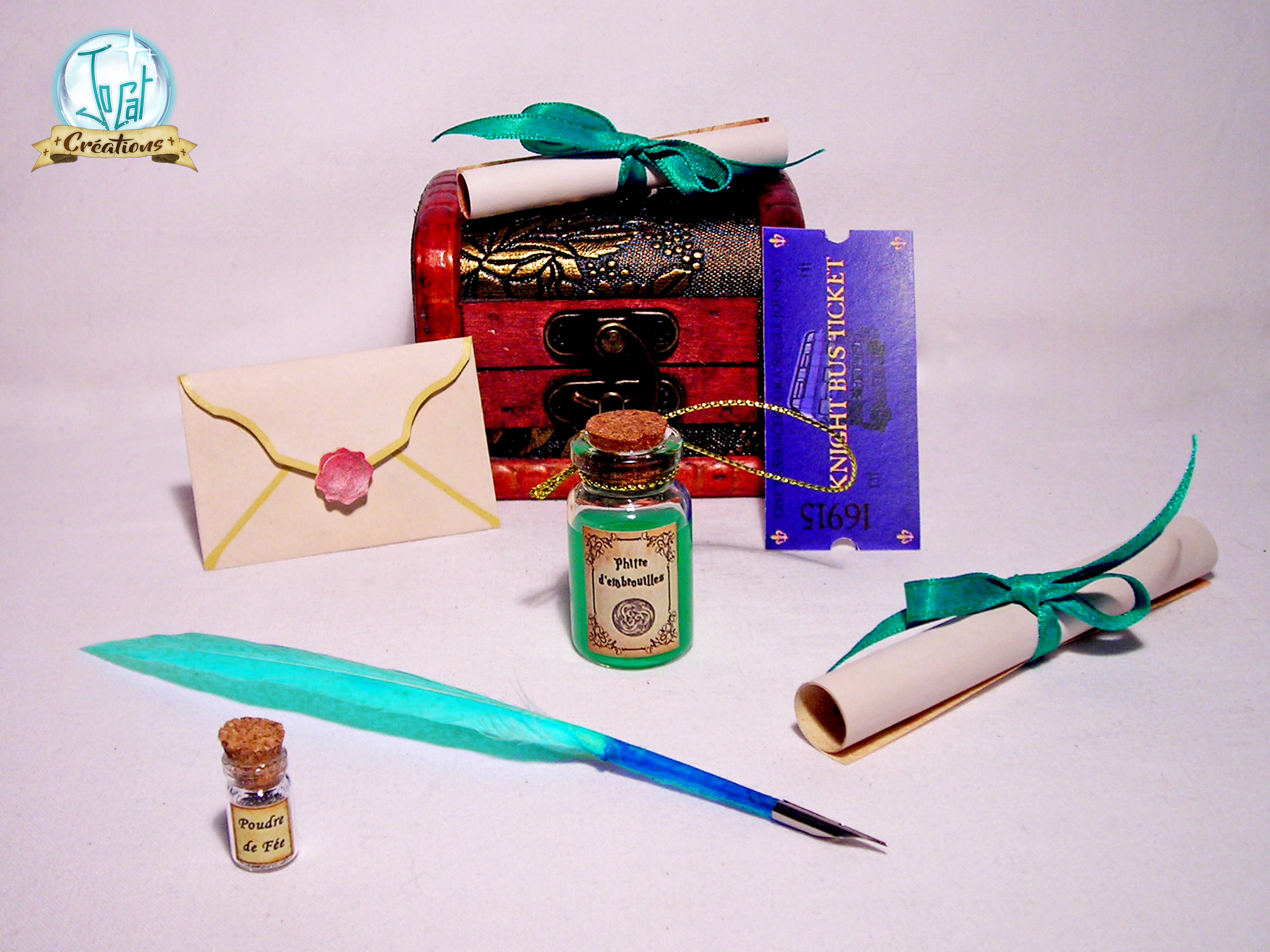 Kit Pour Sorcier Aux Couleurs De Serpentard Inspiration Harry Potter