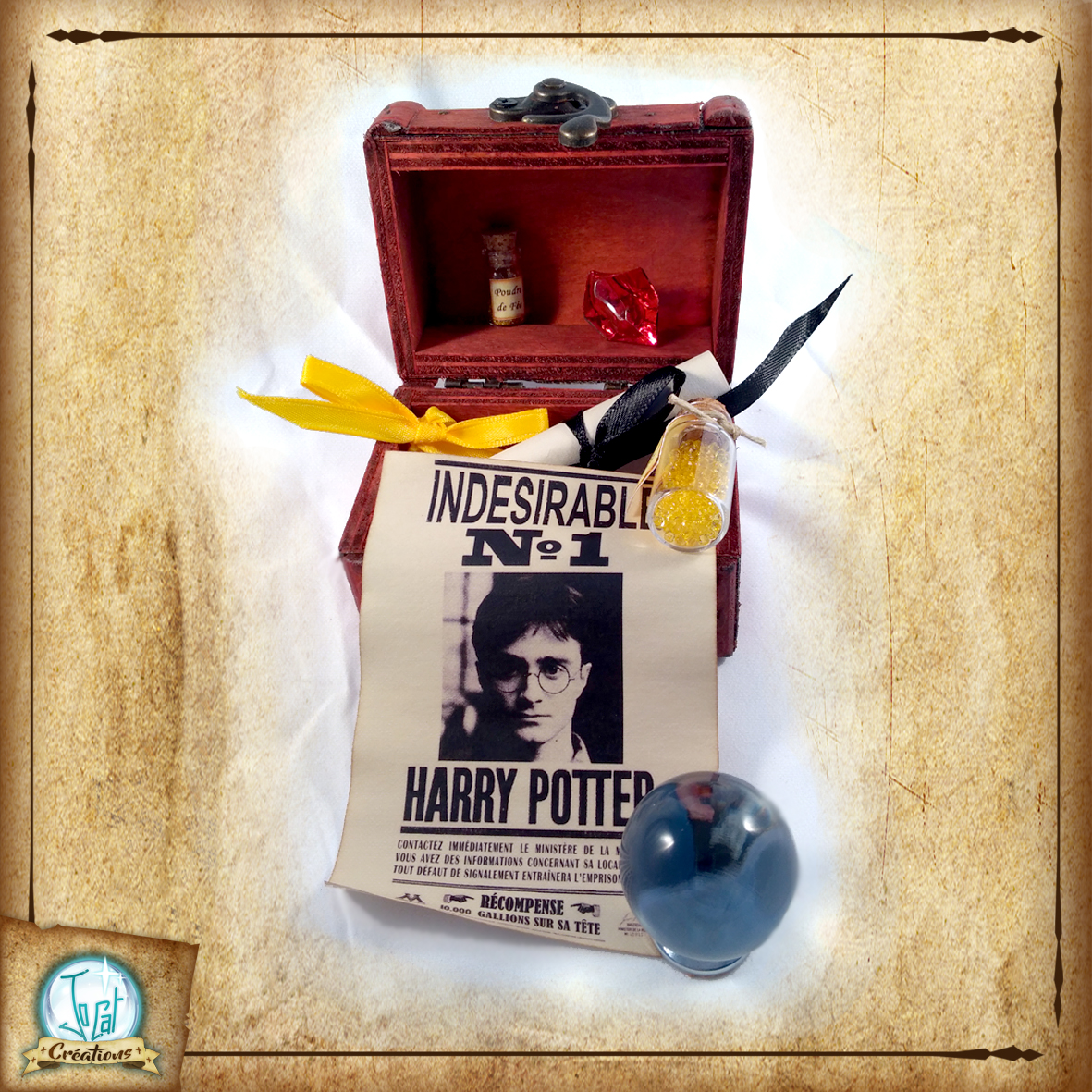 Coffret Pour Sorcier Inspiré Dharry Potter Aux Couleurs De La Maison