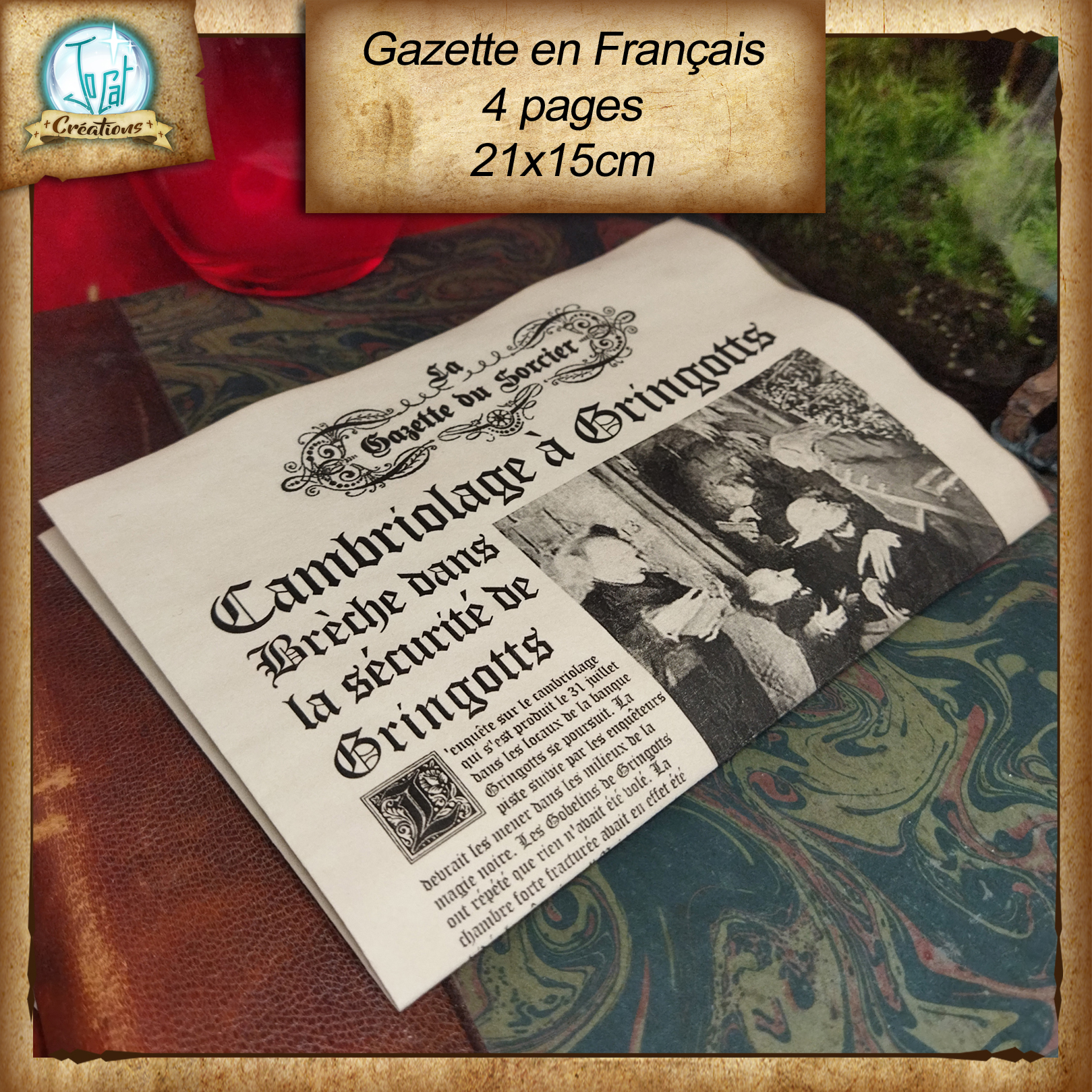 Gazette Du Sorcier En Français Aperçue Dans Les Films De La Saga Harry